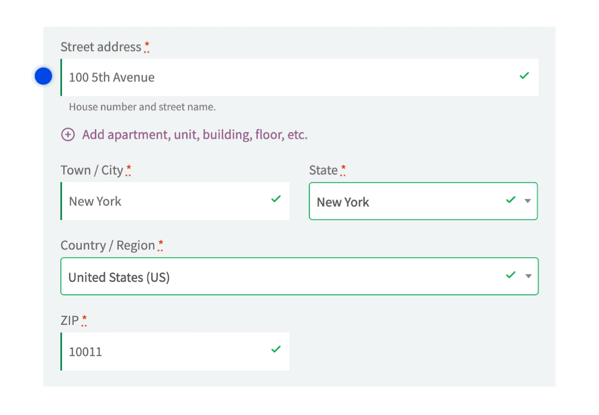 Google Address Autocomplete for WooCommerce - by Fluid Checkout
