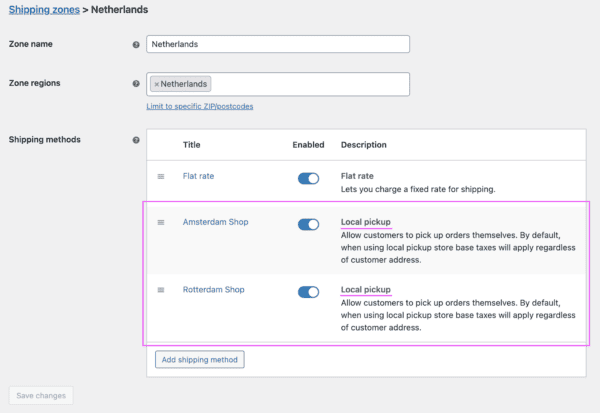 Customize WooCommerce Local Pickup Locations Easily