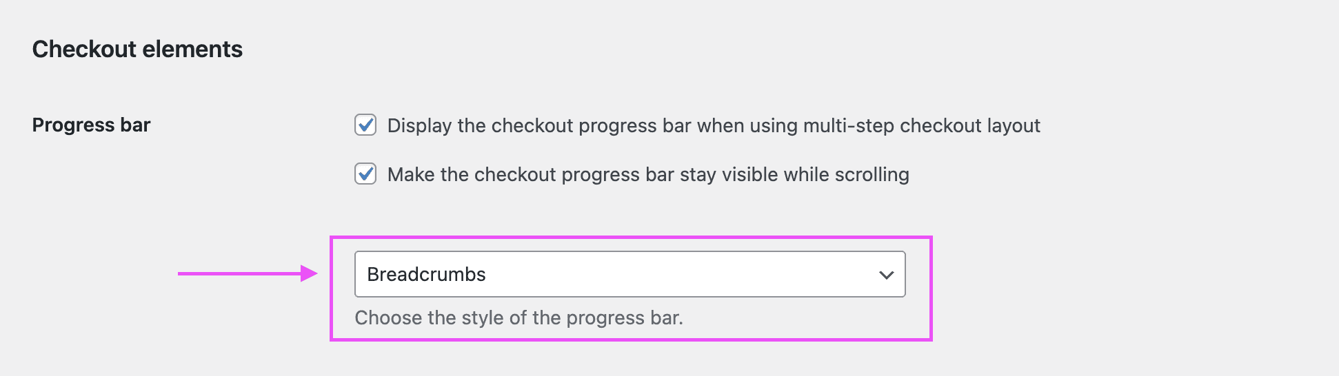 Progress Bar Styles - checkout steps progress indicator — Fluid Checkout